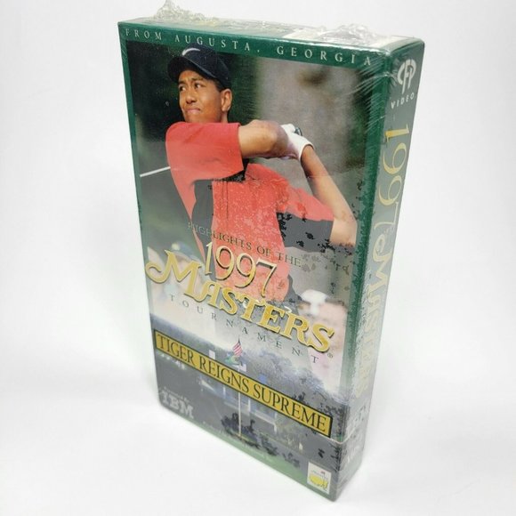 Media | 1997 Masters Tournament Highlights New Sealed Vhs Watermark ...